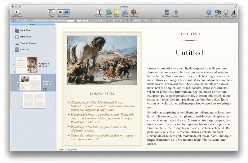 Создание контента для Apple iPad при помощи iBooks Author: немного ...
