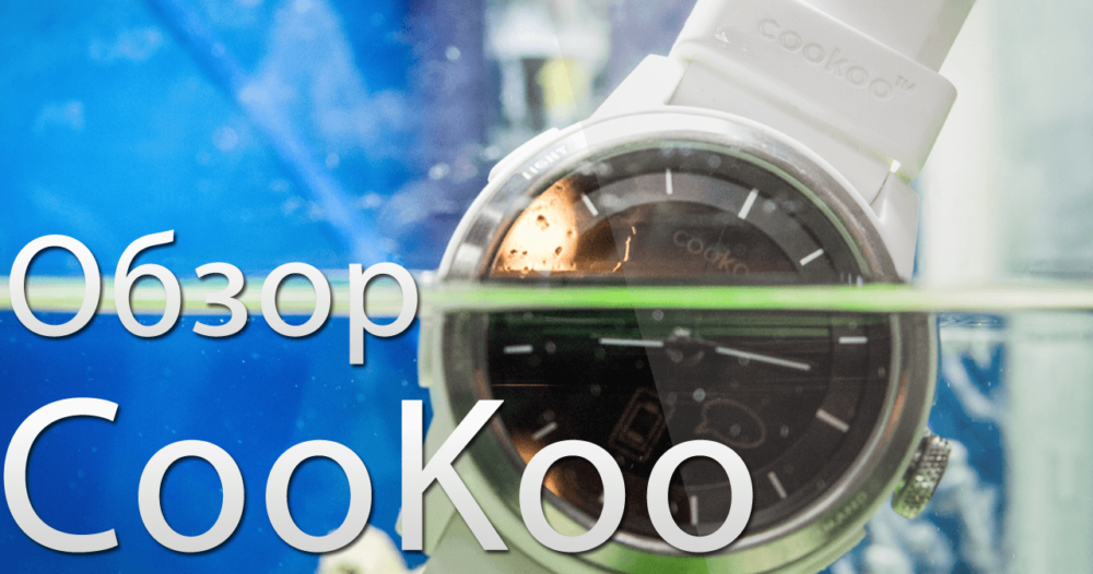Обзор CooKoo Watch — смарт-часы для iPhone и iPad