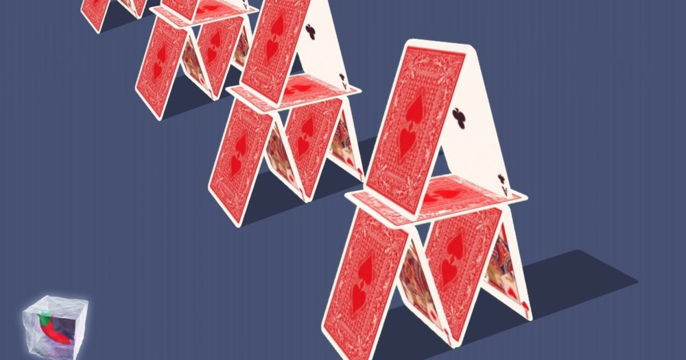 Castle Of Cards — сможешь построить самый большой карточный домик ...